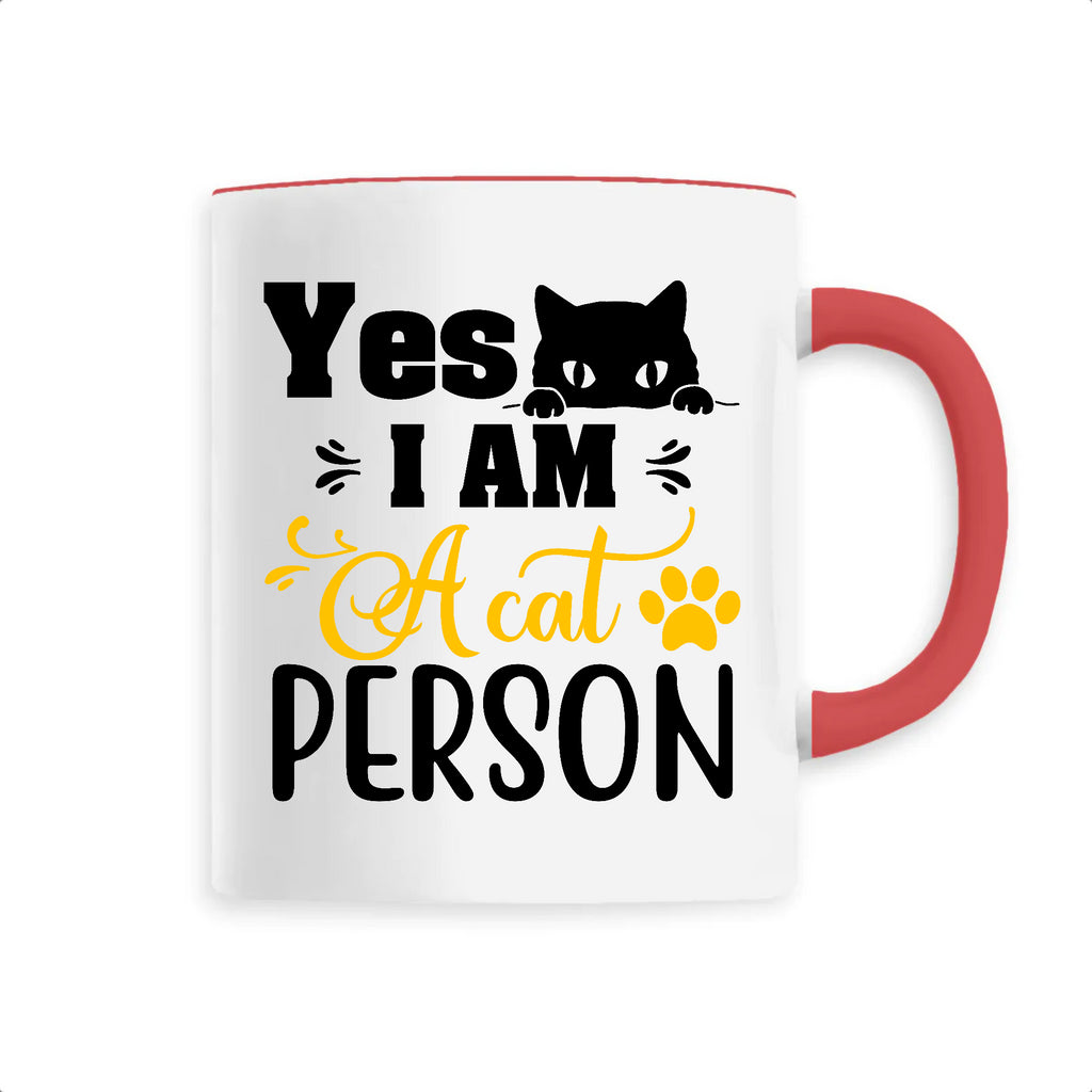 Mug I`am a cat person | La boutique du Maine Coon